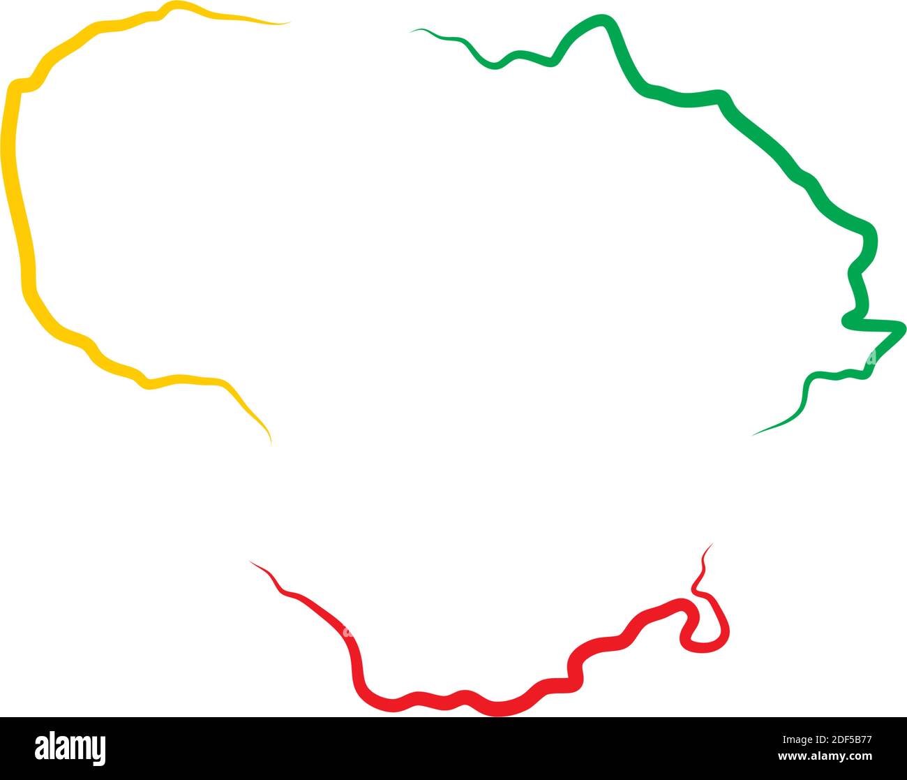 lithuania map logo icon vector symbol Stock Vector Image & Art - Alamy