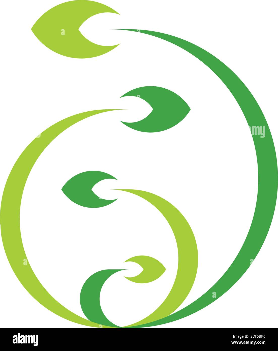 biology plant growth logo icon symbol Stock Vector Image & Art - Alamy
