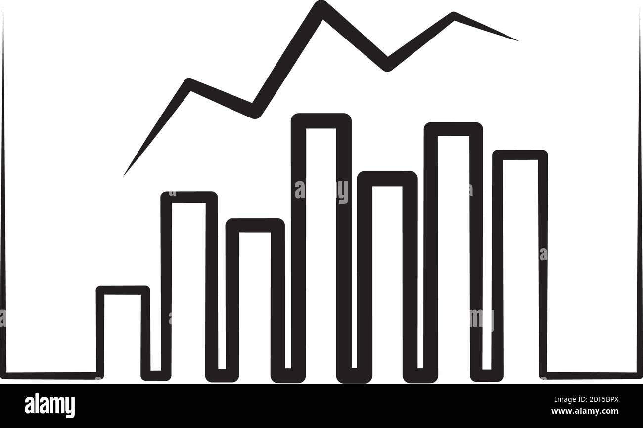 business chart logo statistic icon design Stock Vector Image & Art - Alamy