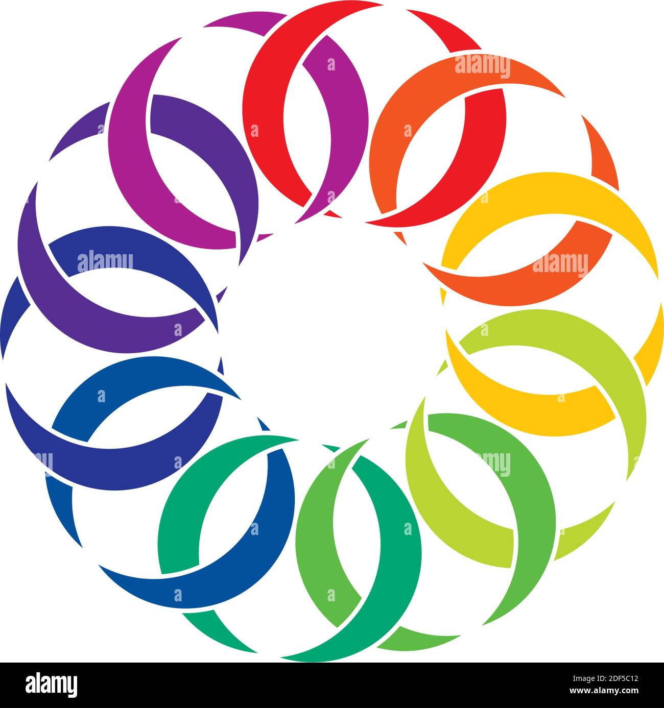 Chain link vector vectors Cut Out Stock Images & Pictures - Alamy