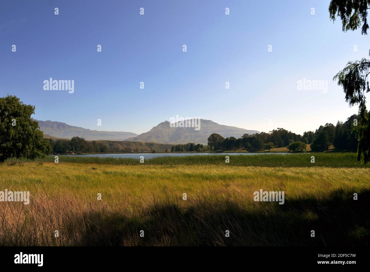 Lake Naverone in Kwazulu Natal South Africa. Best fly fishing location ...