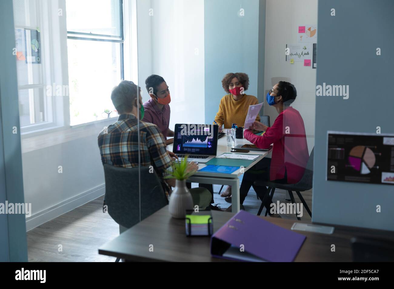 Diverse group work colleagues wearing hi-res stock photography and ...