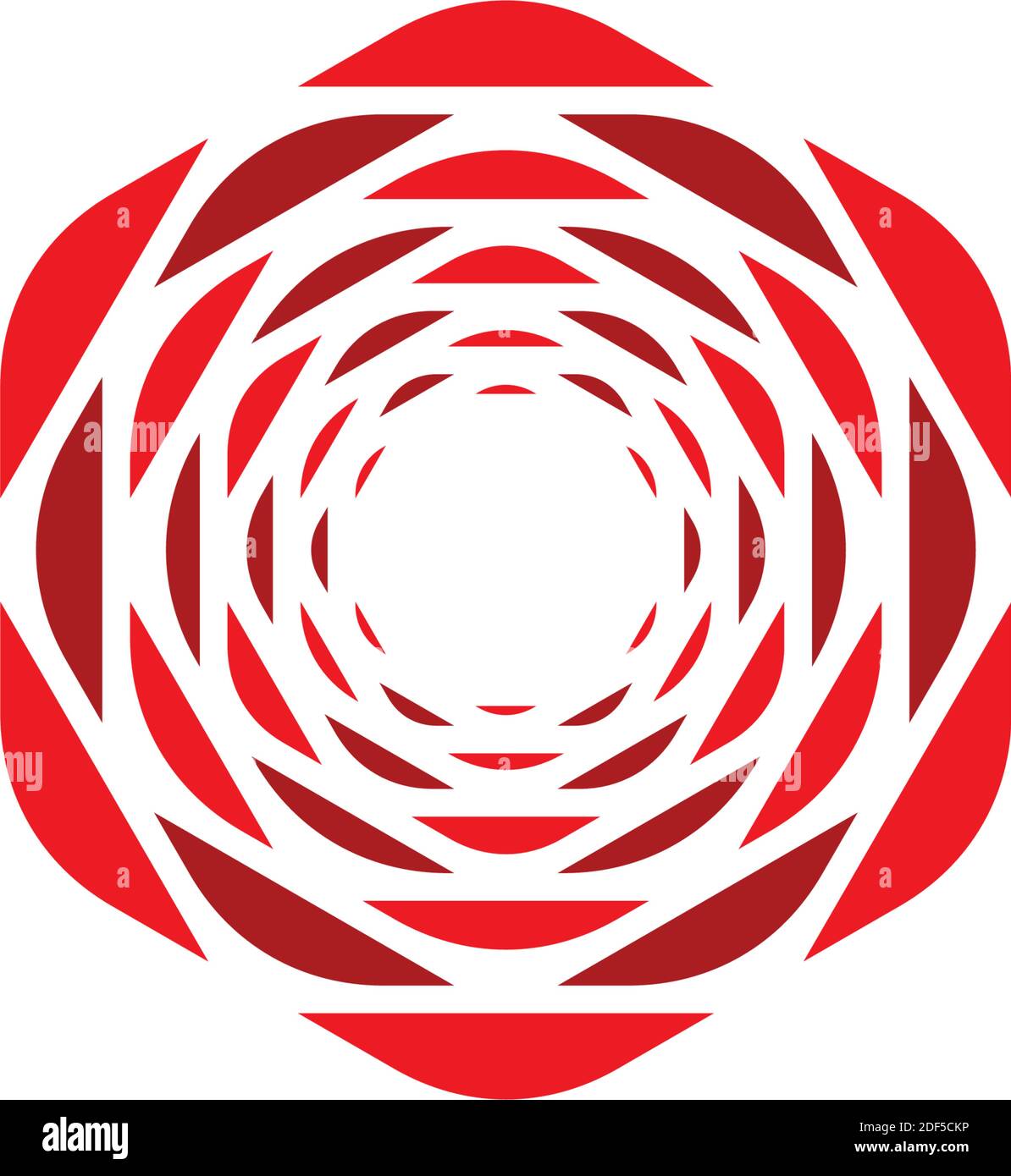 geometric rose flower vector icon logo Stock Vector Image & Art - Alamy