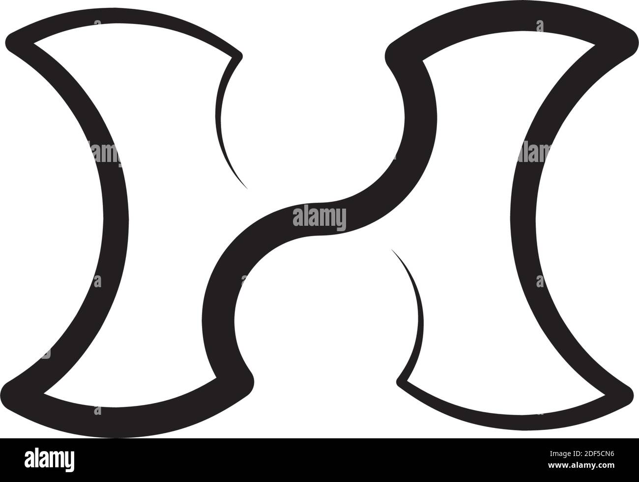 Black h sign Cut Out Stock Images & Pictures - Alamy