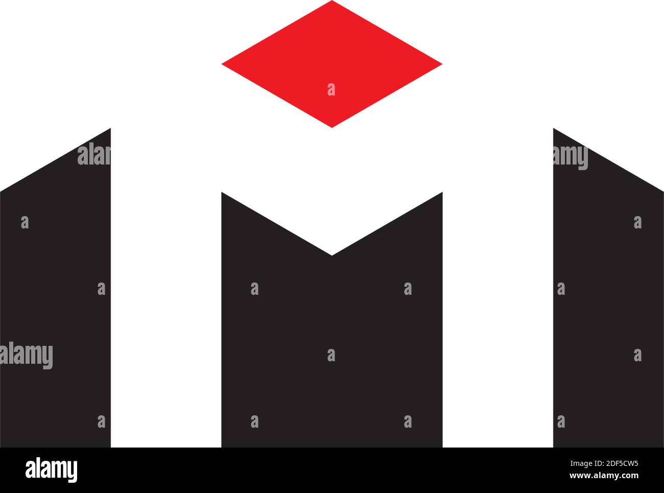 house letter m logo icon sign design Stock Vector Image & Art - Alamy