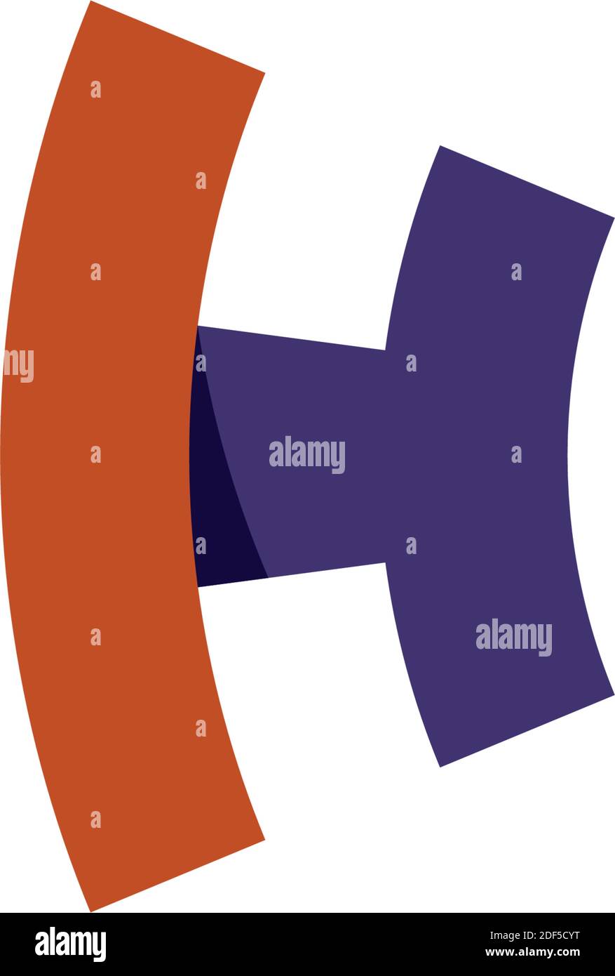 logo letter h sign element vector symbol Stock Vector Image & Art - Alamy