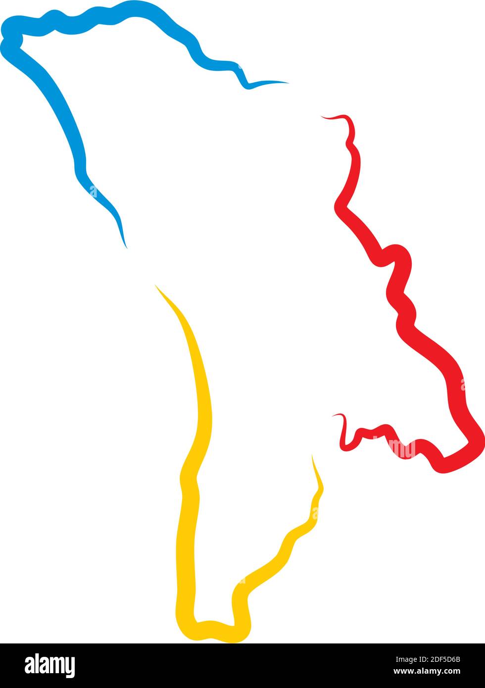 moldova map logo icon vector design Stock Vector Image & Art - Alamy