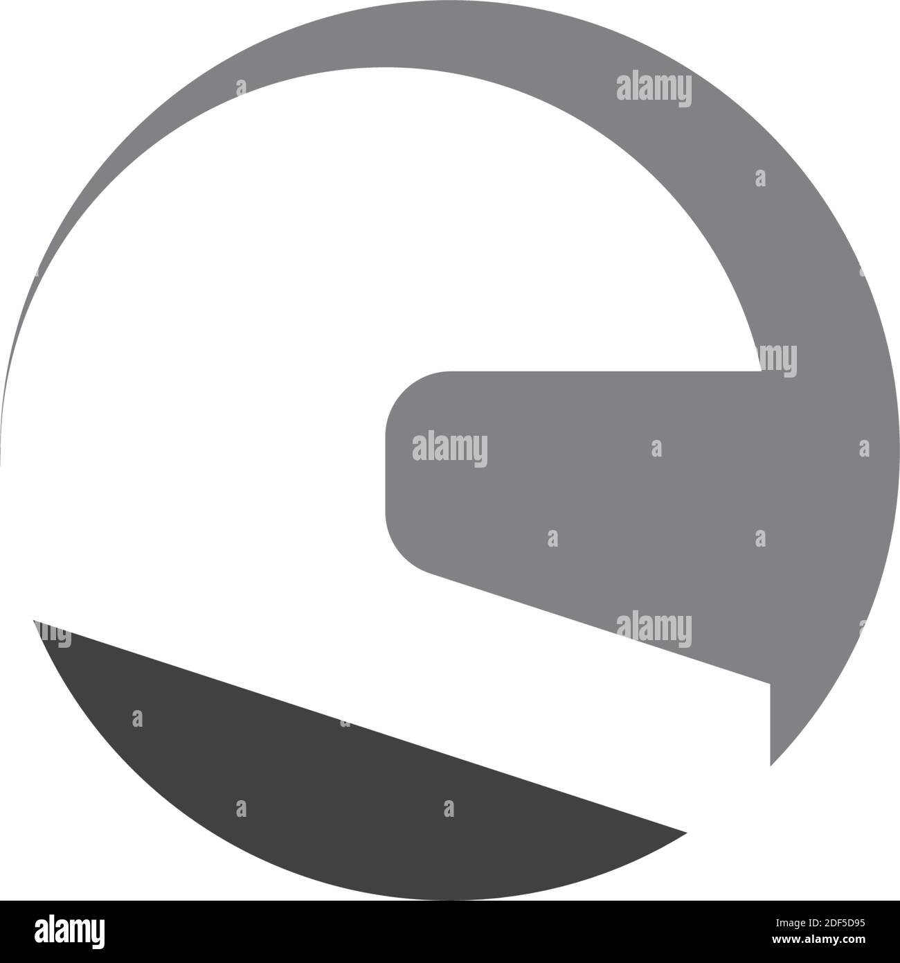 motorcycle helmet logo icon vector symbol Stock Vector Image & Art - Alamy