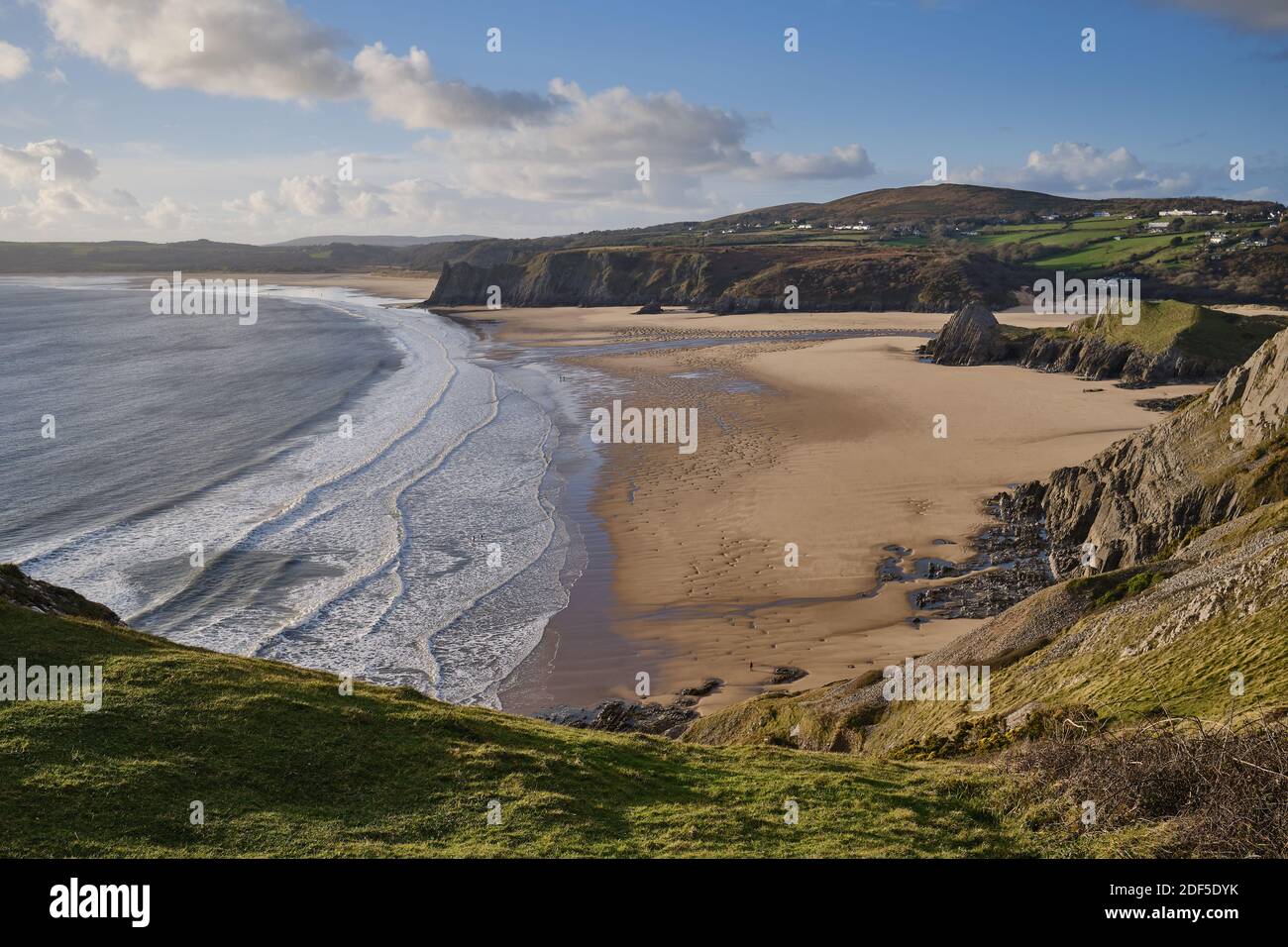 Three Cliffs Bay High Resolution Stock Photography and Images - Alamy