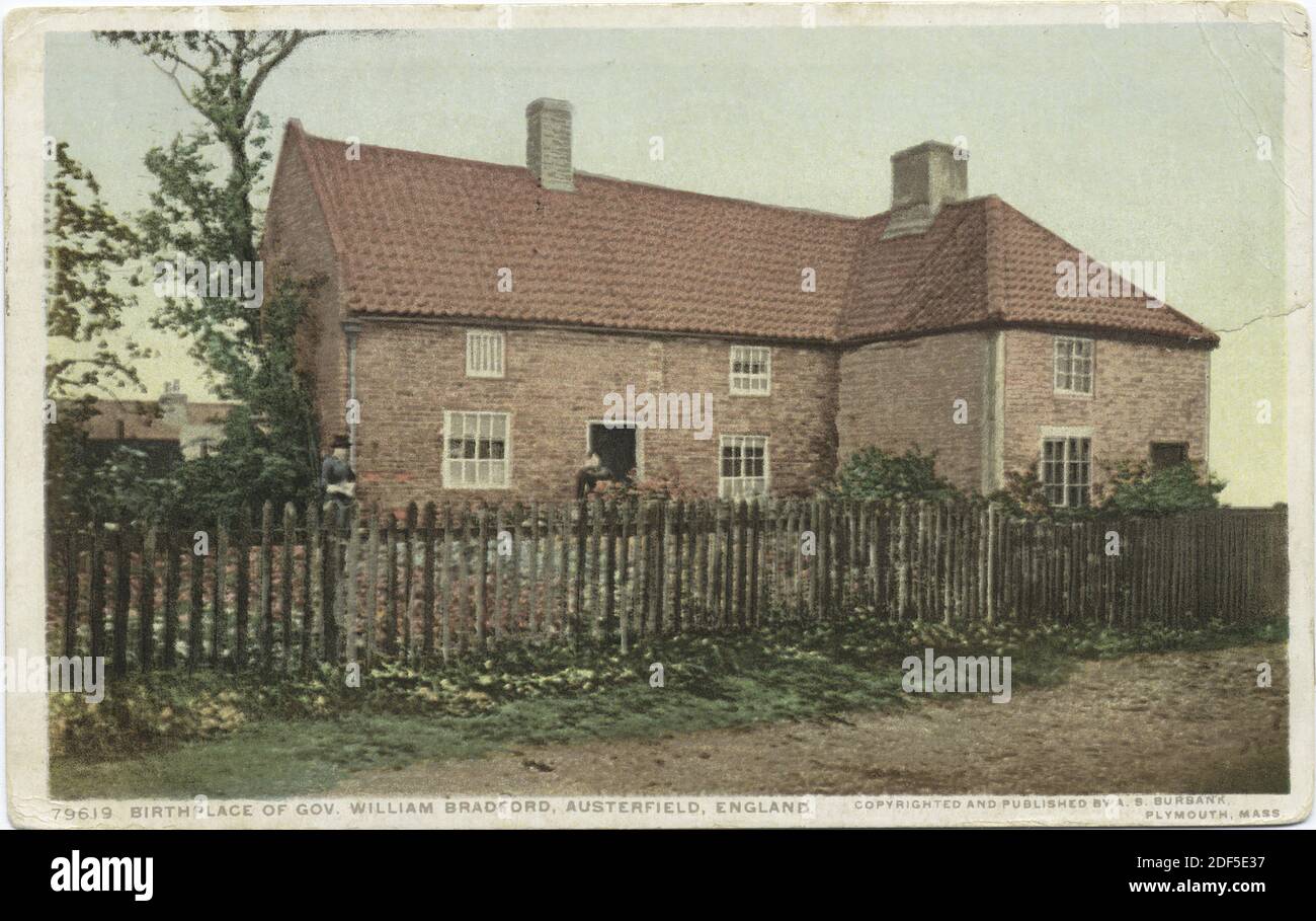 Birthplace of Gov. William Bradford, Austerfield, England, still image ...