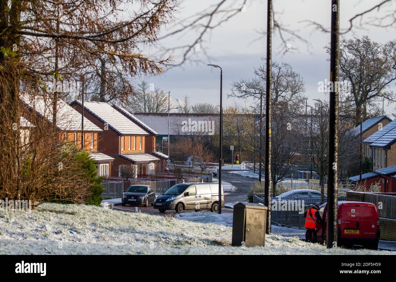 Weather snow postman hi-res stock photography and images - Alamy