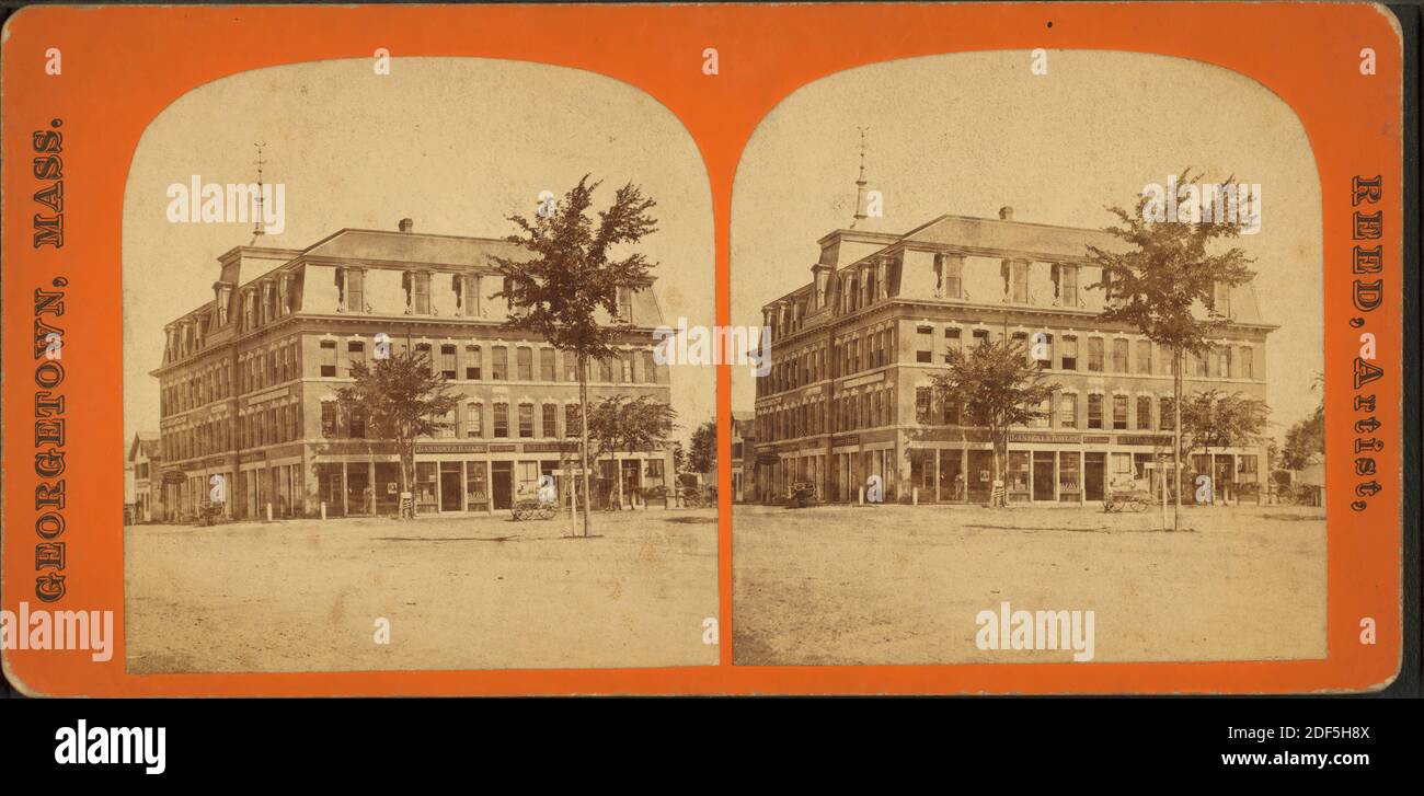 View of Little's Block, Georgetown., still image, Stereographs, 1850 ...