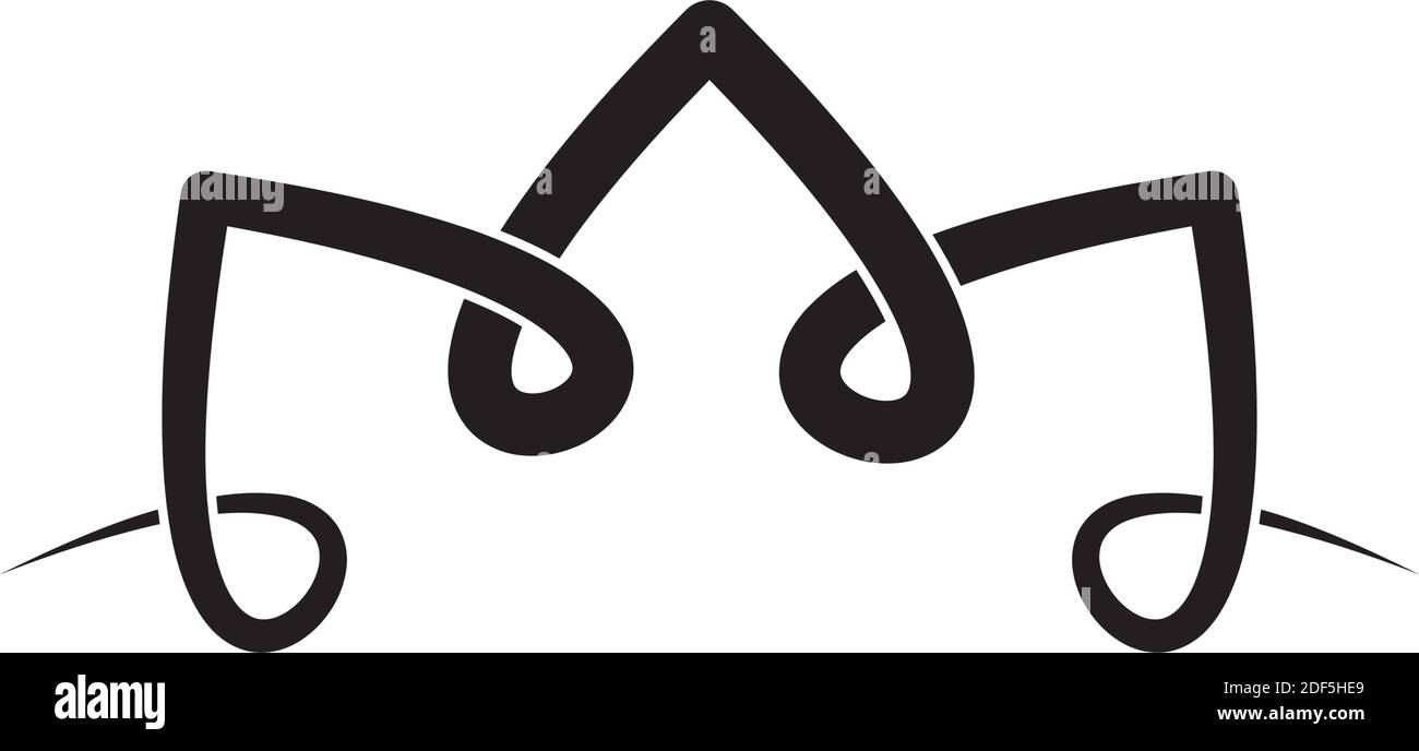 crown border icon vector design Stock Vector Image & Art - Alamy