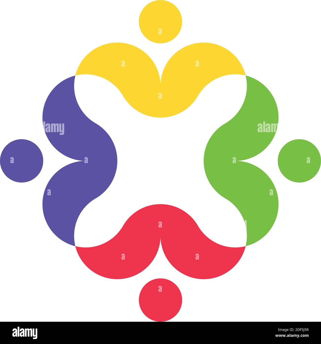 group people holding hands logo team Stock Vector Image & Art - Alamy