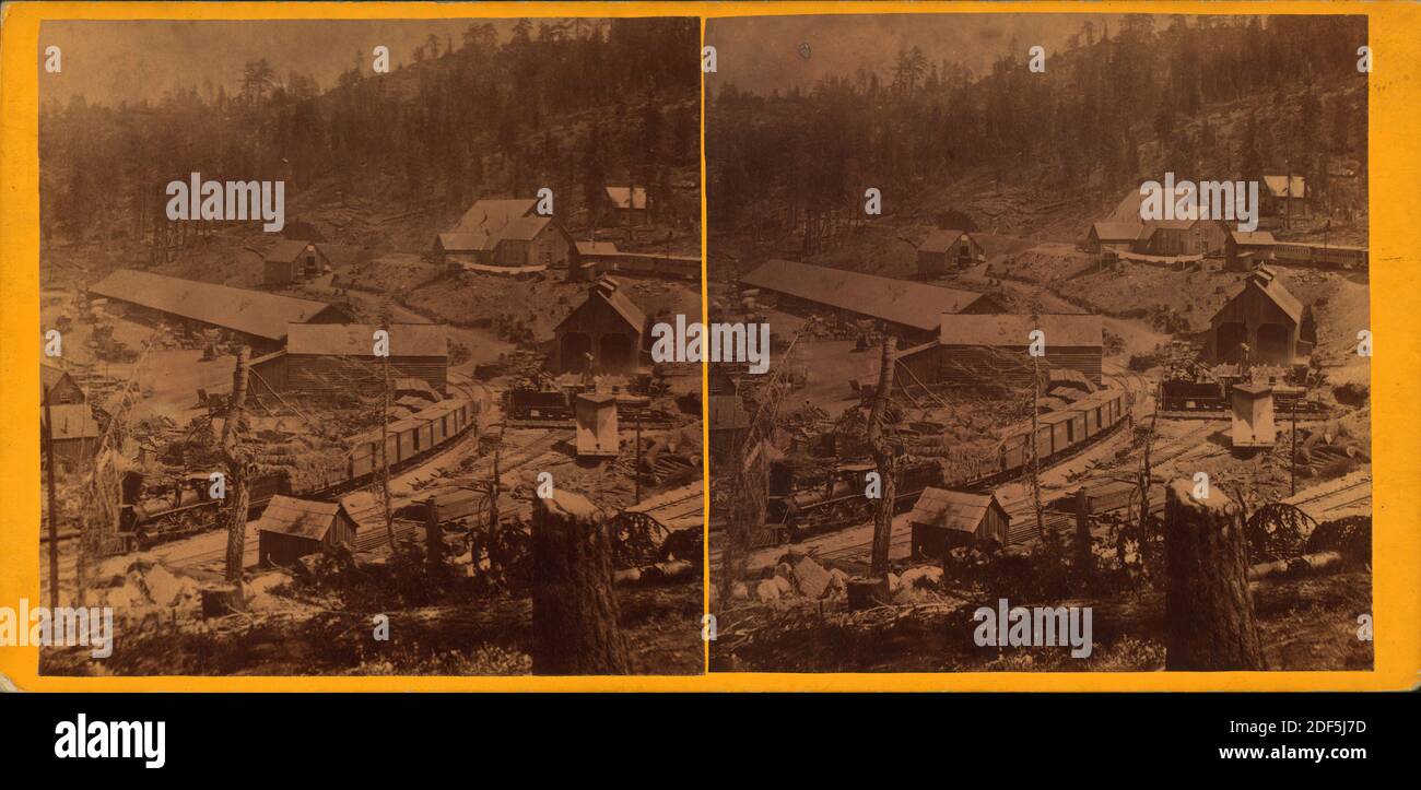Central Pacific, Colfax, California., still image, Stereographs, 1870 ...