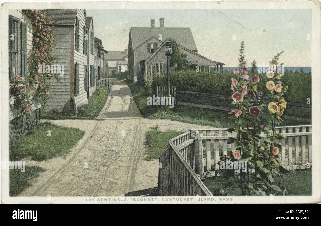 The Sentinels, 'Sconset, Nantucket Island Mass., still image, Postcards ...