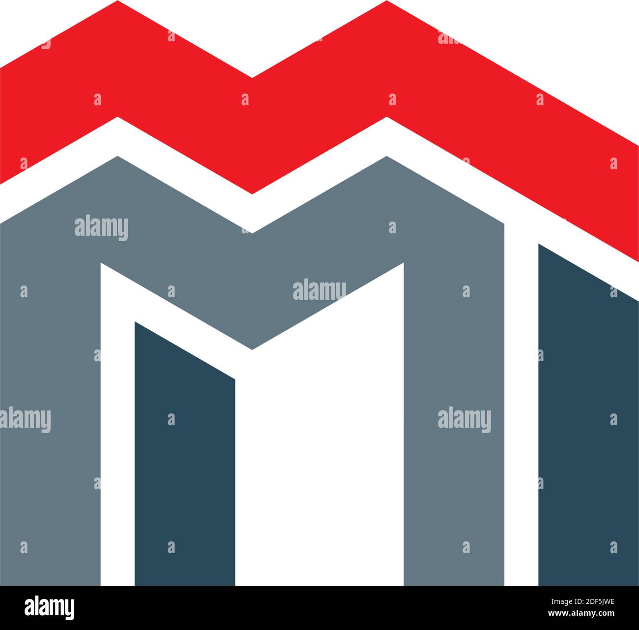 letter m building vector logo icon Stock Vector Image & Art - Alamy