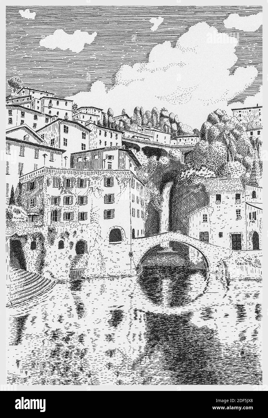 View artwork painted on Black and White Stock Photos & Images - Alamy