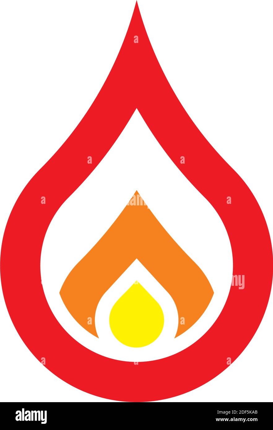 Logo fire Cut Out Stock Images & Pictures - Alamy