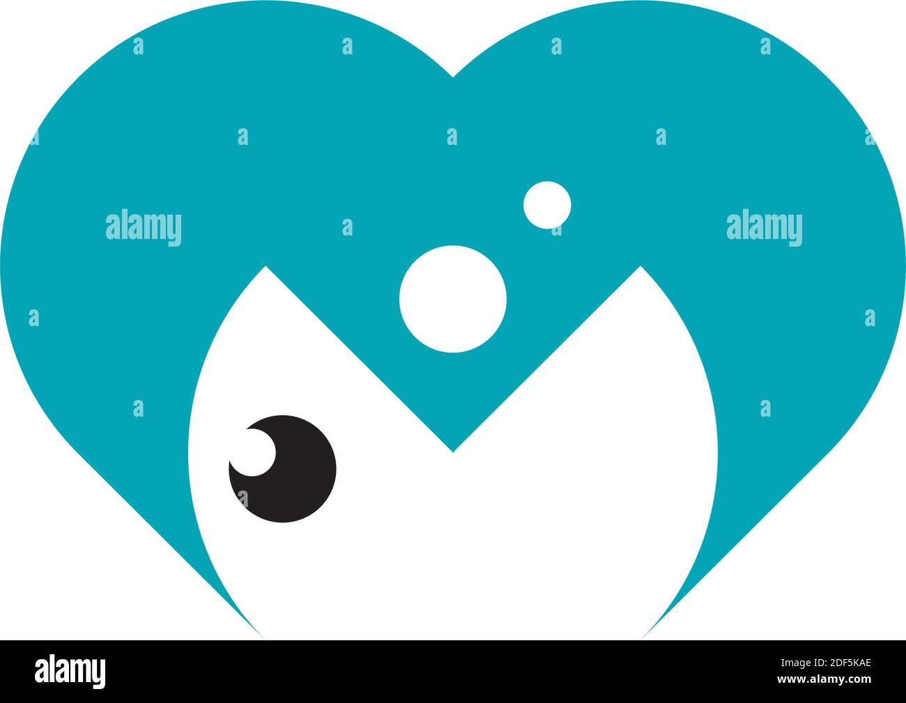 Letter logo icon fish Stock Vector Images - Alamy