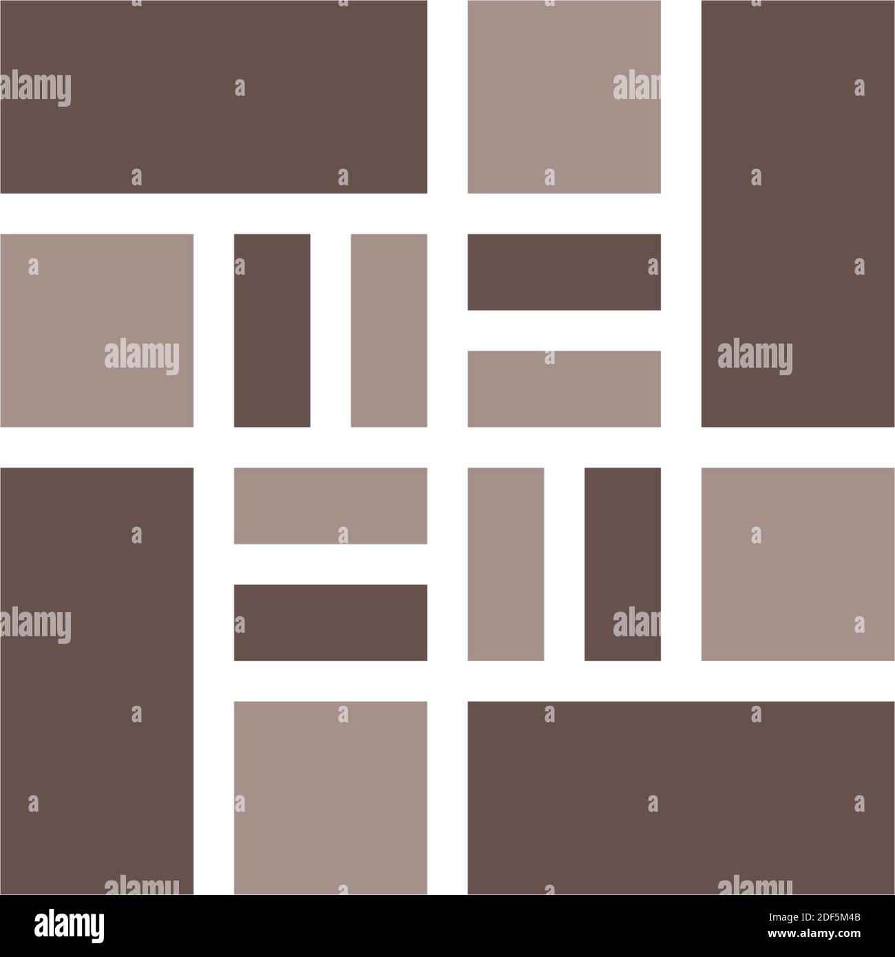 tile logo symbol abstract square icon design Stock Vector Image & Art ...