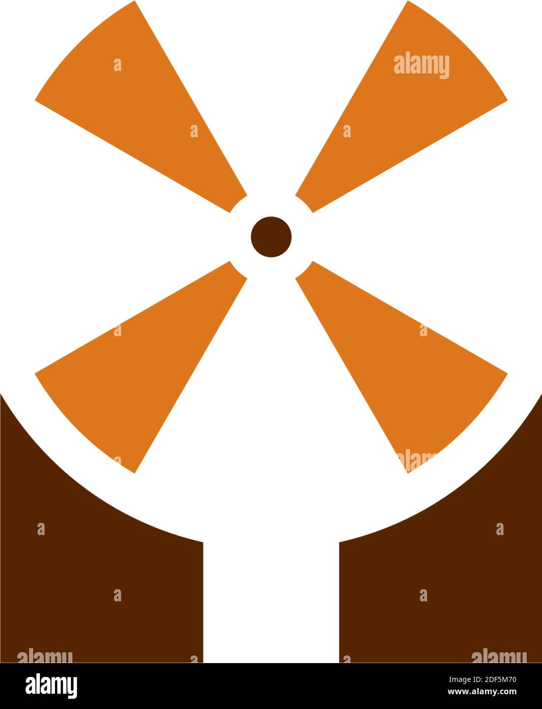 windmill logo icon design element Stock Vector Image & Art - Alamy