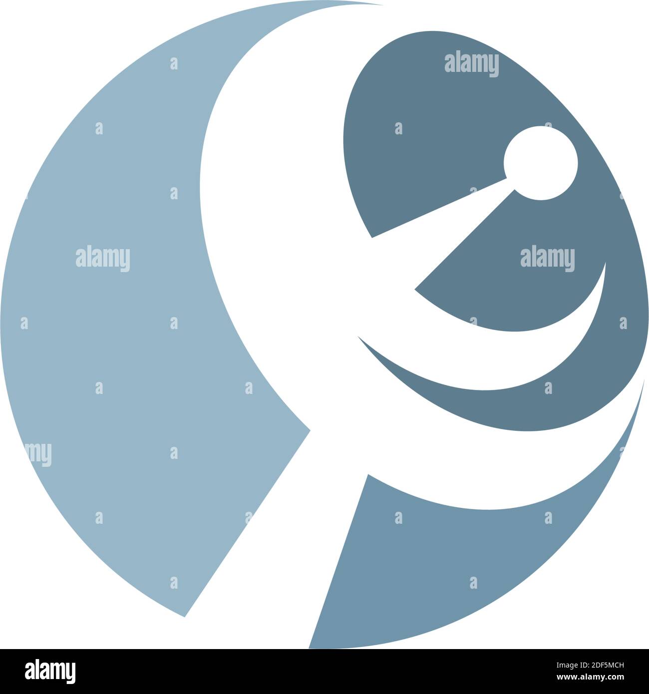 satellite antenna logo icon vector Stock Vector Image & Art - Alamy