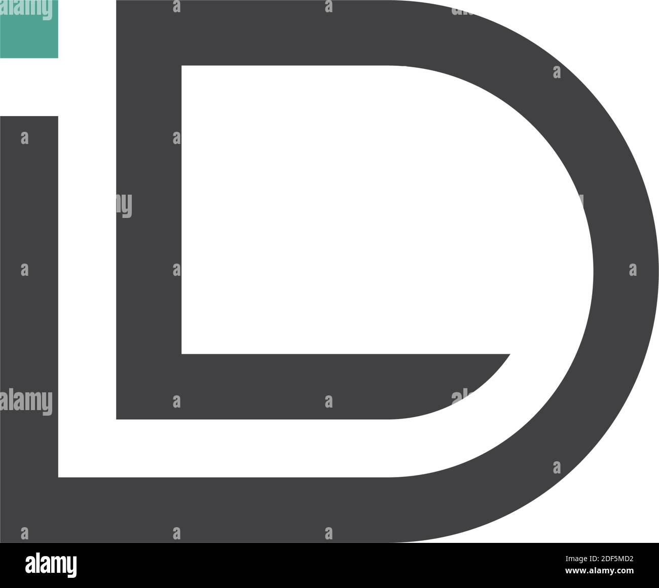Id logo vector vectors hi-res stock photography and images - Alamy