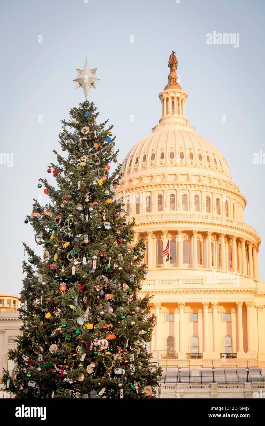 Capitol christmas tree washington 2020 hi-res stock photography and ...