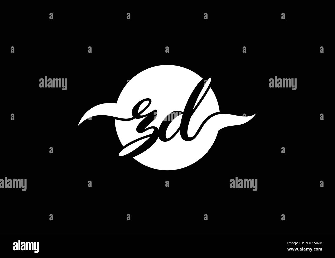 Web letter logo design Stock Vector Images - Alamy