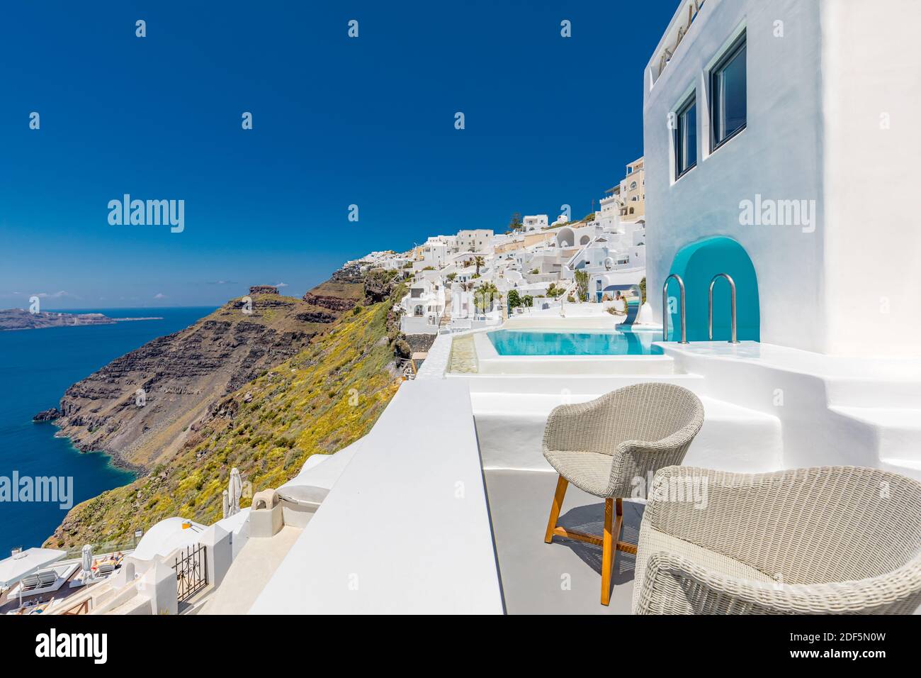 Luxury rooftop pool stunning caribbean hi-res stock photography and ...