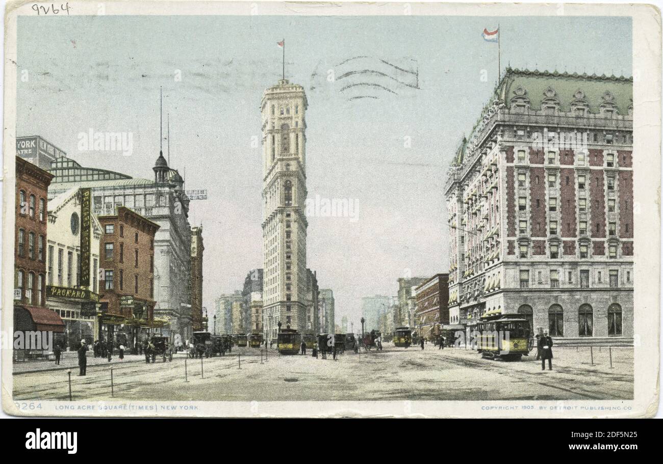 Longacre, Square (Times Square), New York, N. Y., still image ...