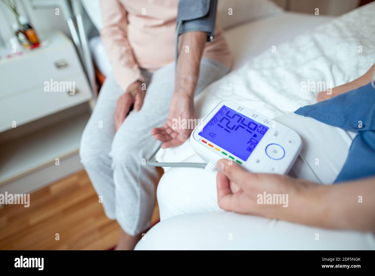 Readout From Automatic Arm Blood Pressure Monitor With Ideal Blood ...