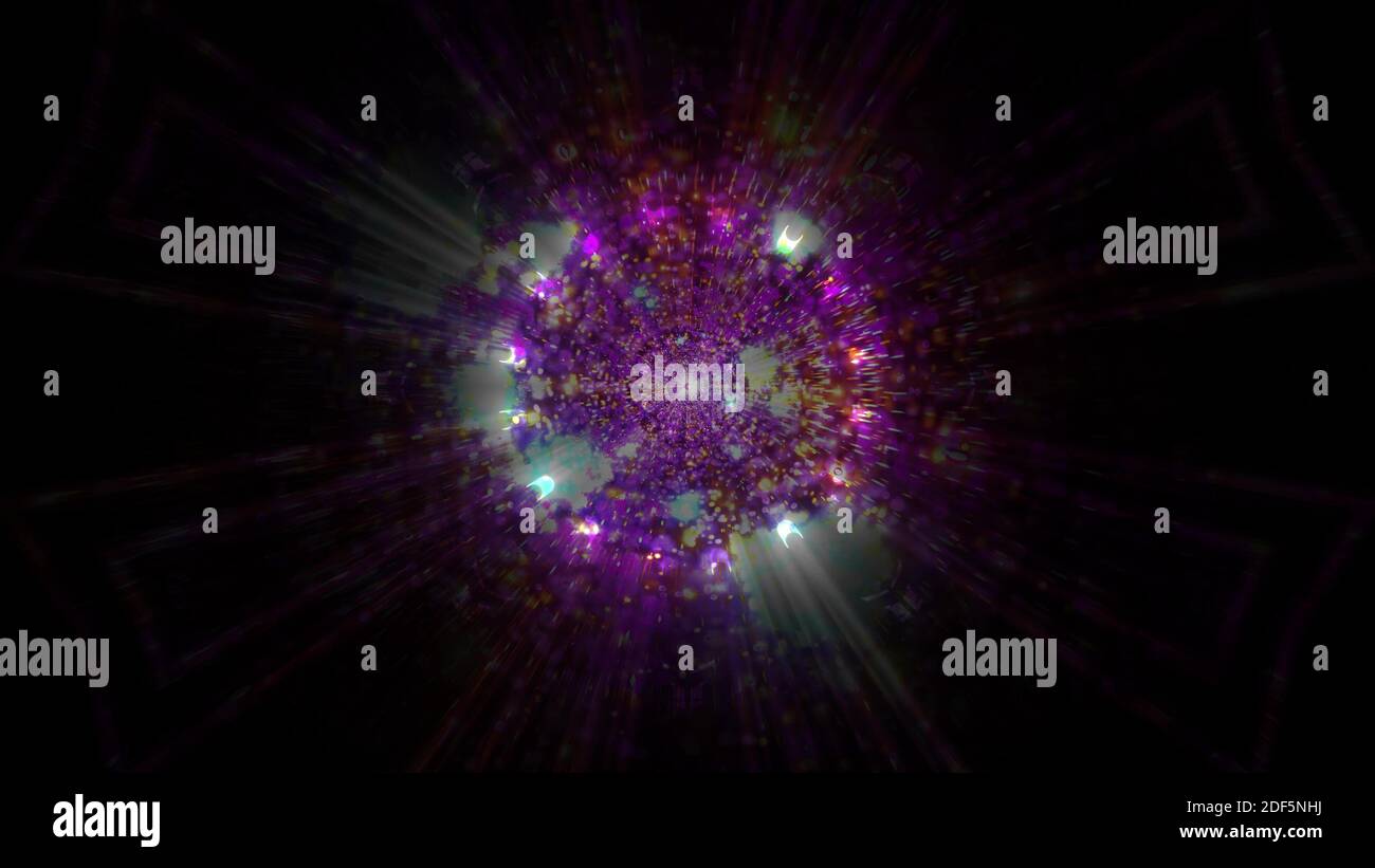 Dark light effects reflection 3d illustration wallpaper background ...