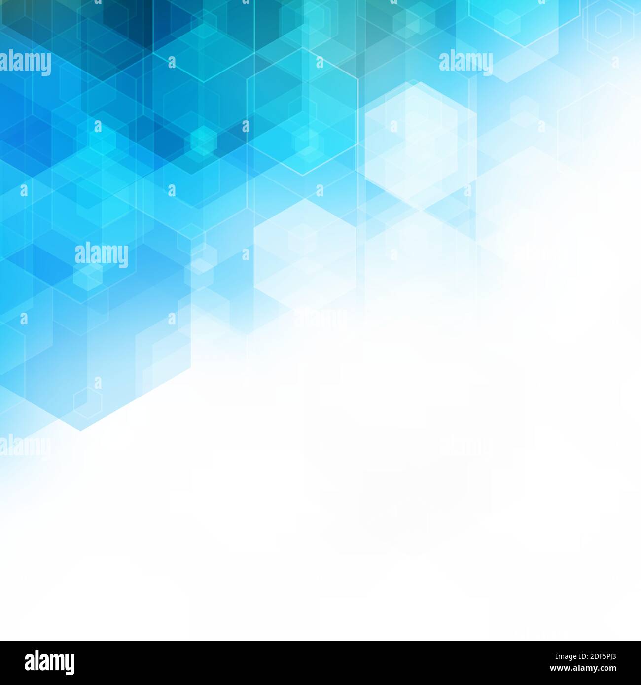 Abstract Hexagonal Background. Vector. Template design for science or technology presentation ...