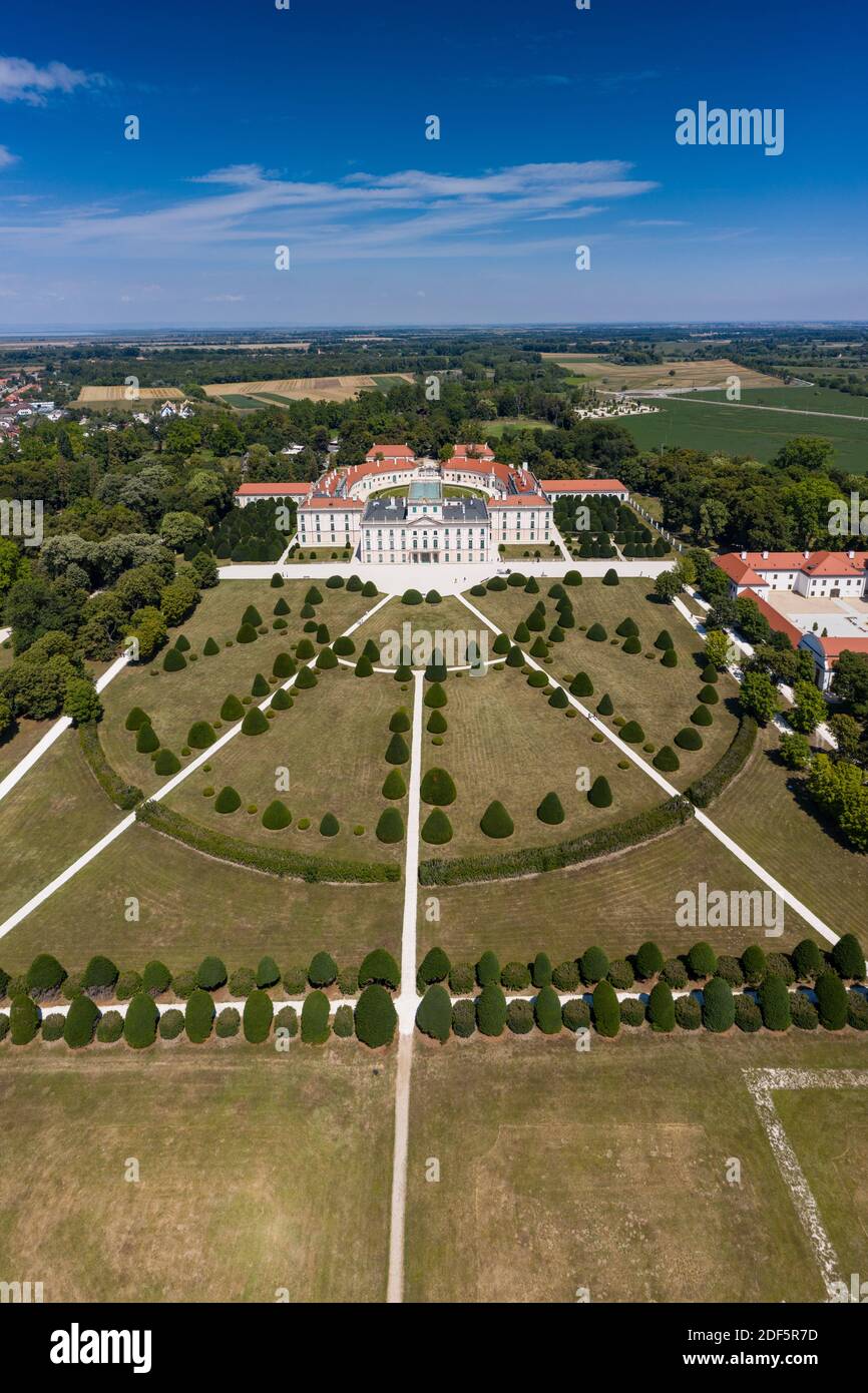 Beautiful Eszterhazy Castle in Fertod, Hungary Stock Photo - Alamy
