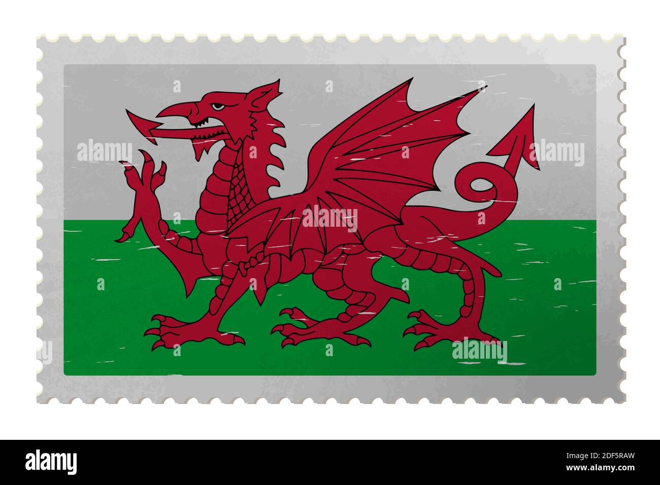 Postage stamp uk red Cut Out Stock Images & Pictures - Alamy