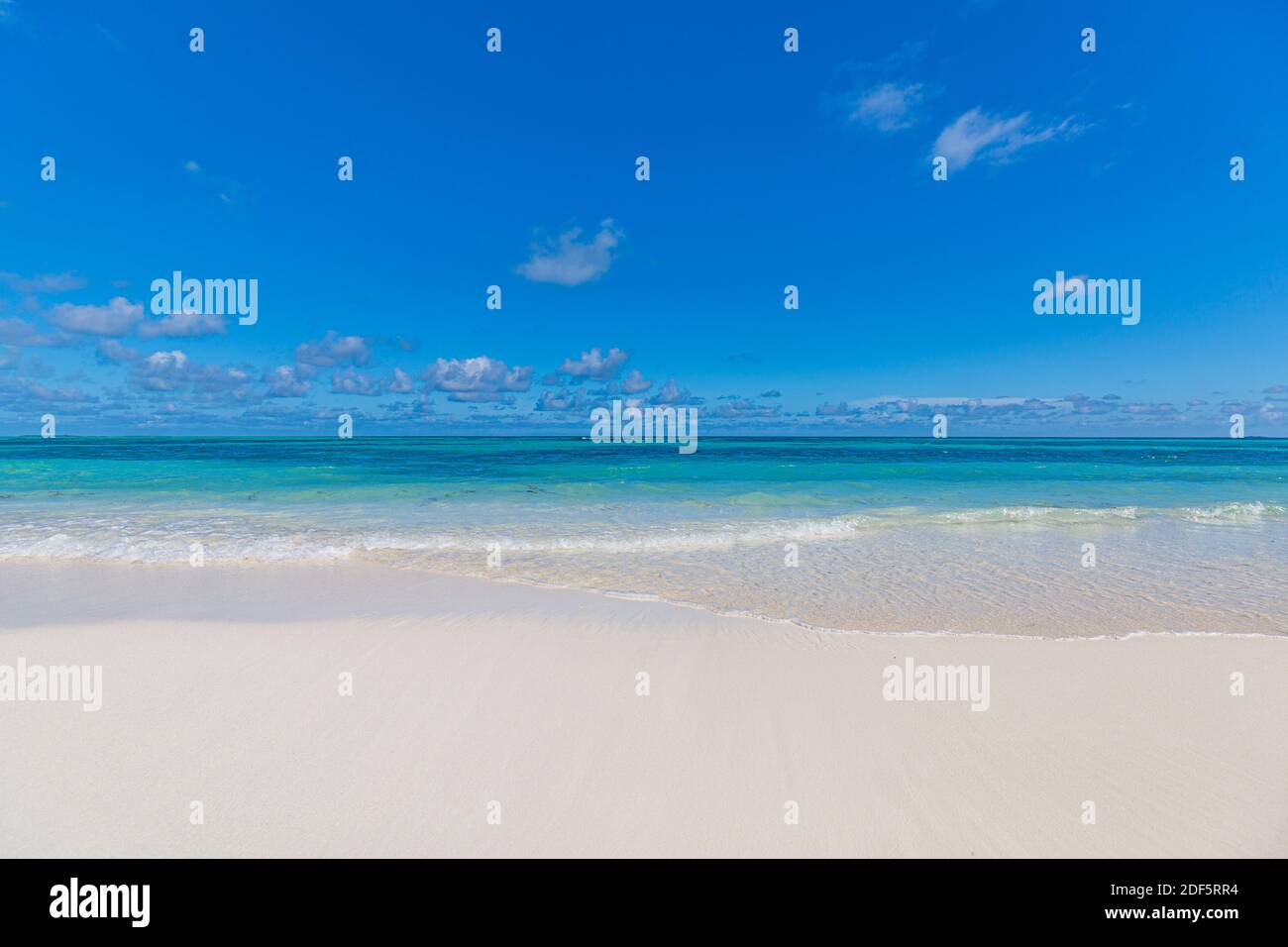 Sea sand sky concept, clouds, horizon, horizontal banner. Inspirational ...