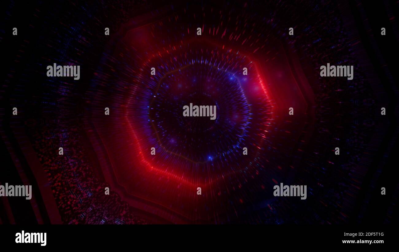 Glowing neon underwater bubbles 3d illustration wallpaper background ...