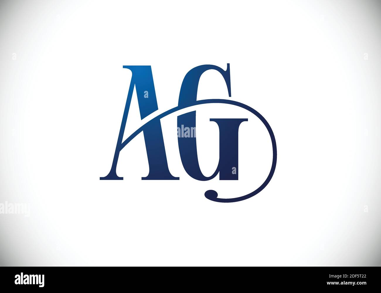 Initial Monogram Letter A G Logo Design Vector Template. Graphic ...