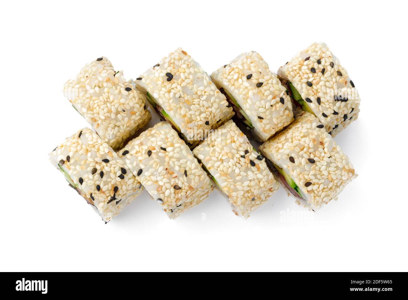 Top view rolls tuna Cut Out Stock Images & Pictures - Alamy