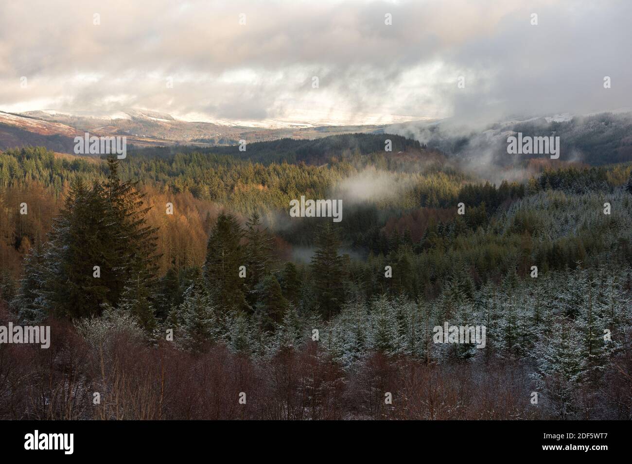 Dukes Pass, Trossachs and Loch Lomond National Park, Scotland, UK. 3rd ...