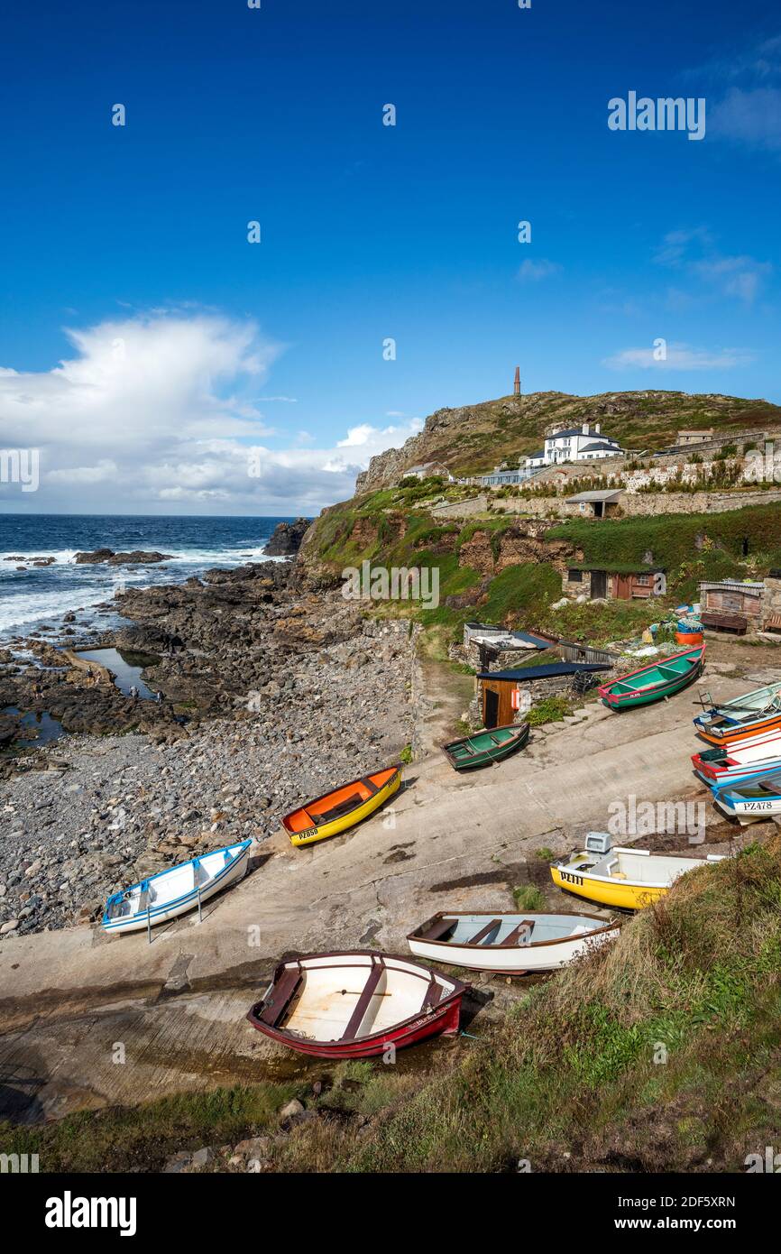 Cape Cornwall; Cornwall; UK Stock Photo - Alamy