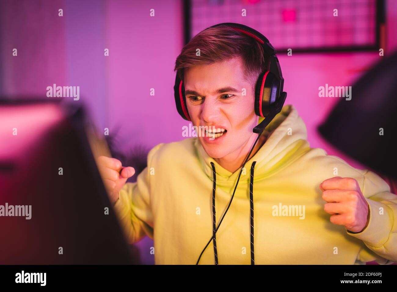 Angry player hi-res stock photography and images - Alamy