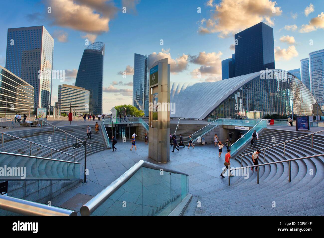 Office buildings. La Defense. Paris. France. Europe Stock Photo - Alamy