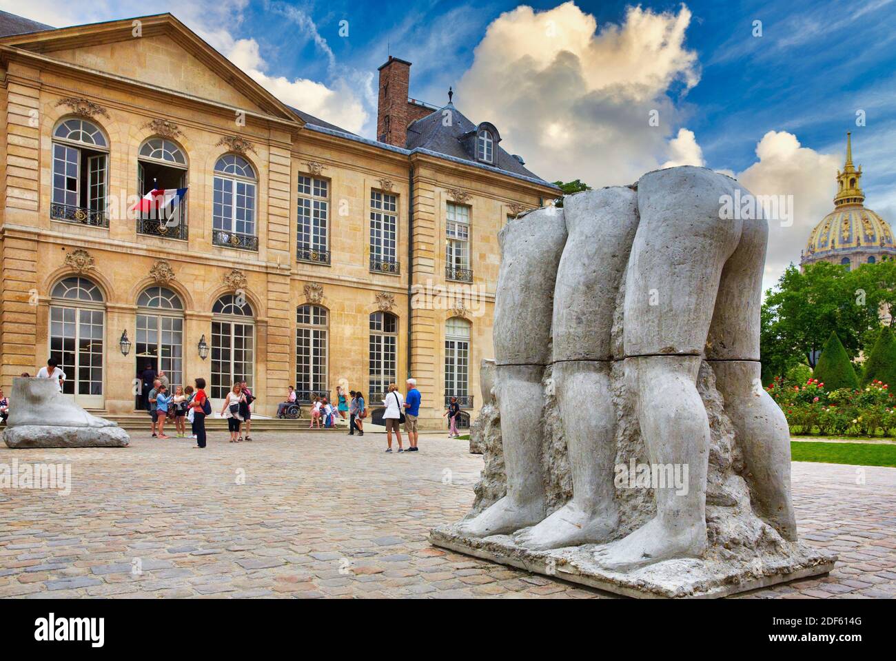 Sculpture by Auguste Rodin. Rodin Museum. Paris. France Stock Photo - Alamy