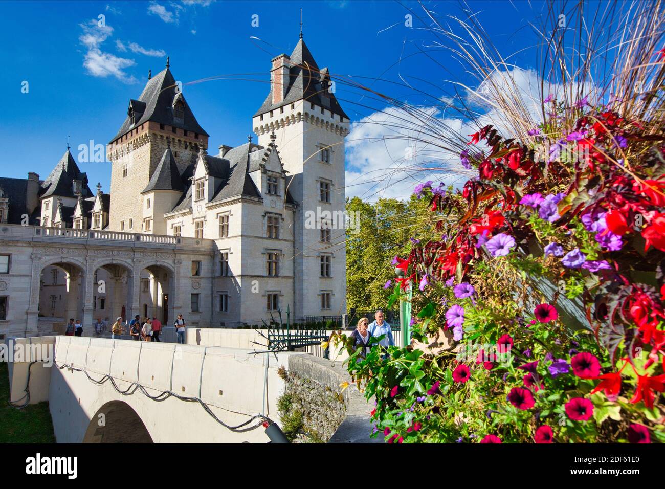 Chateau of Pau, Pau, Pyrenees - Atlantiques, Aquitaine, France Stock ...