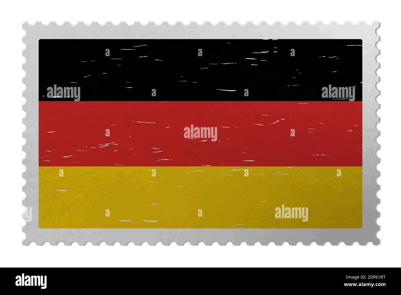 Germany Flag Postage Stamp High Resolution Stock Photography and Images ...