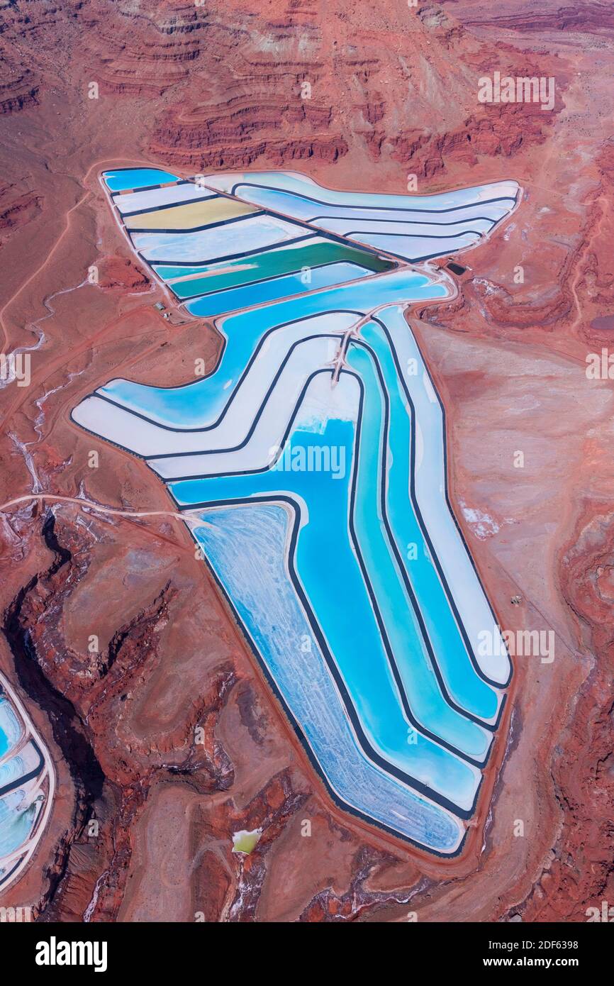 Texas gulf potash pond hi-res stock photography and images - Alamy
