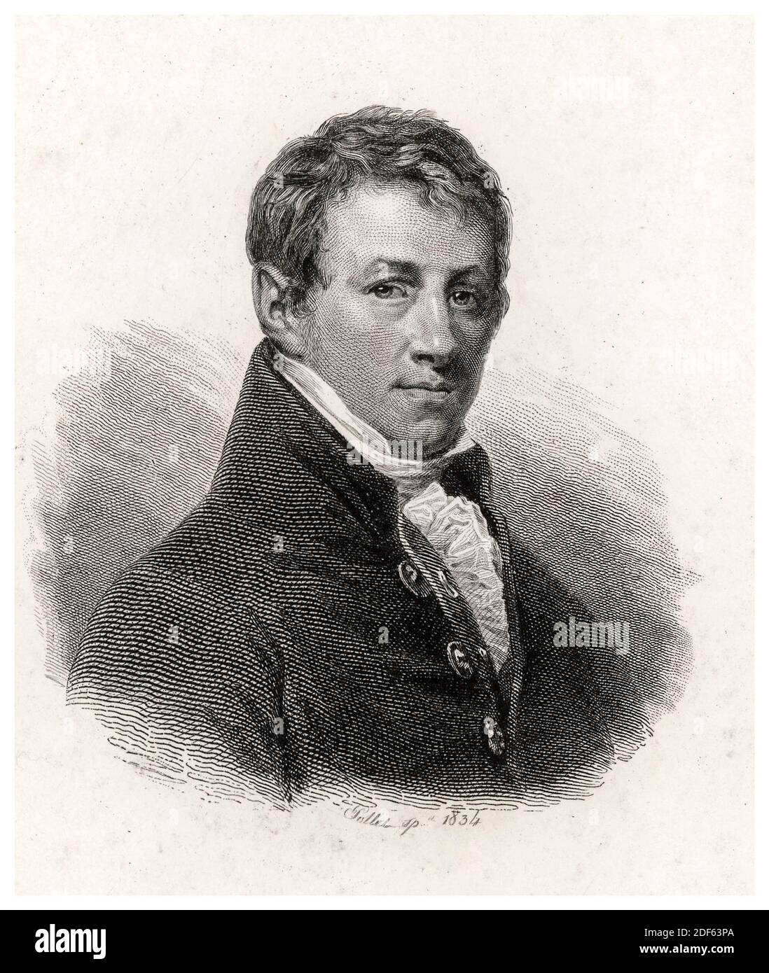 Portrait sir humphry davy 1778 hi-res stock photography and images - Alamy